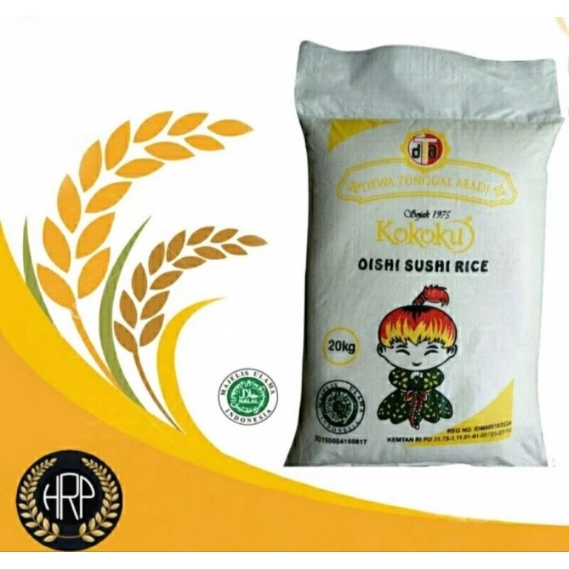 Jual Beras Jepang Kokoku PREMIUM 20KG/Japonica/Beras Sushi | Shopee ...
