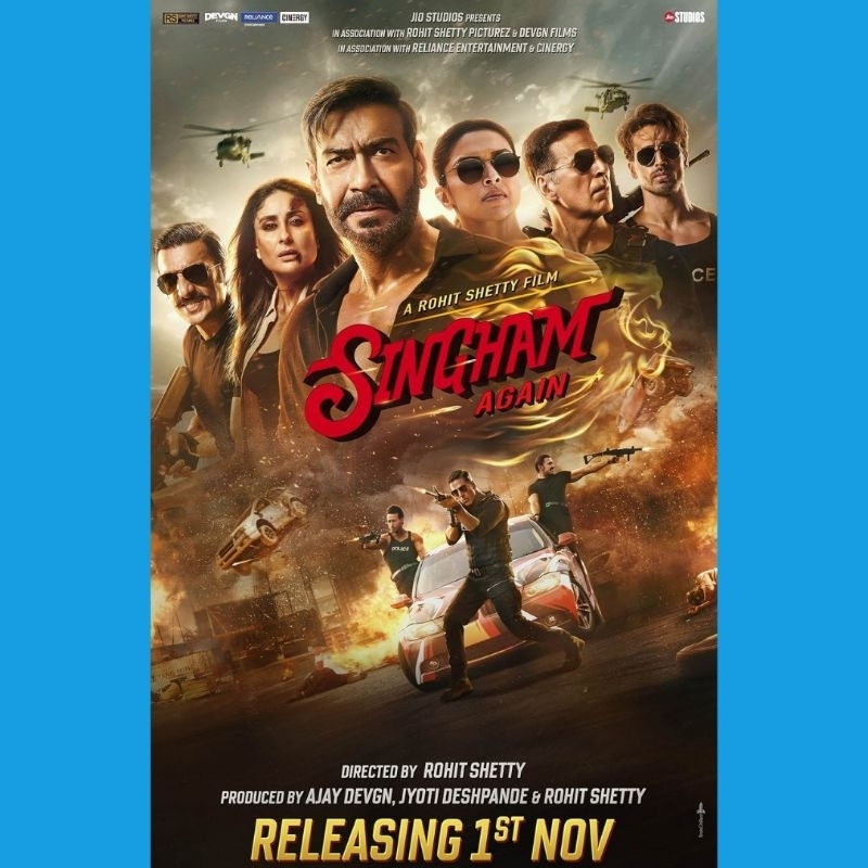 Jual DVD Singham Again 2024 India | Shopee Indonesia