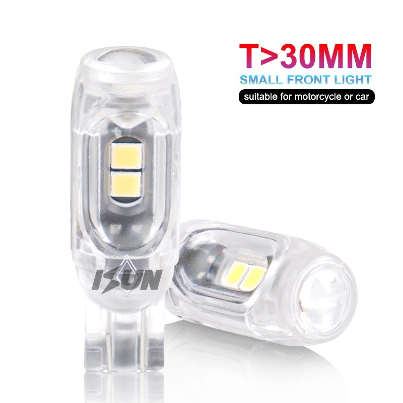 Jual ISUN Lampu LED T10 Projector W5W Resin 5 SMD 3030 Lampu Kota DC12V ...