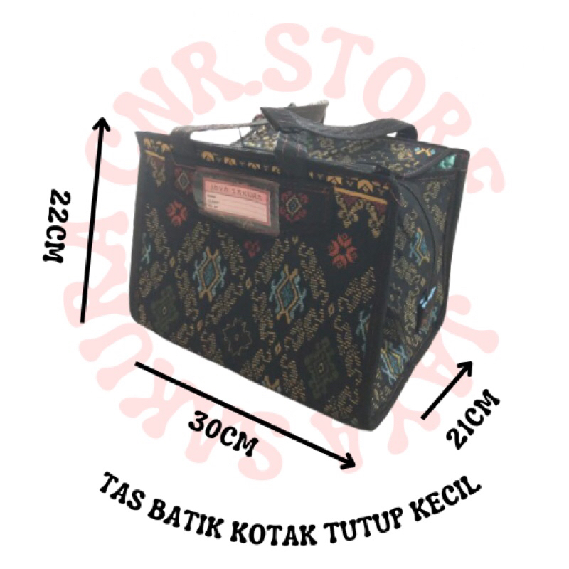 Jual JAYA SAKURA TAS BATIK KOTAK TUTUP KECIL Random / Tas Hajatan / Tas ...