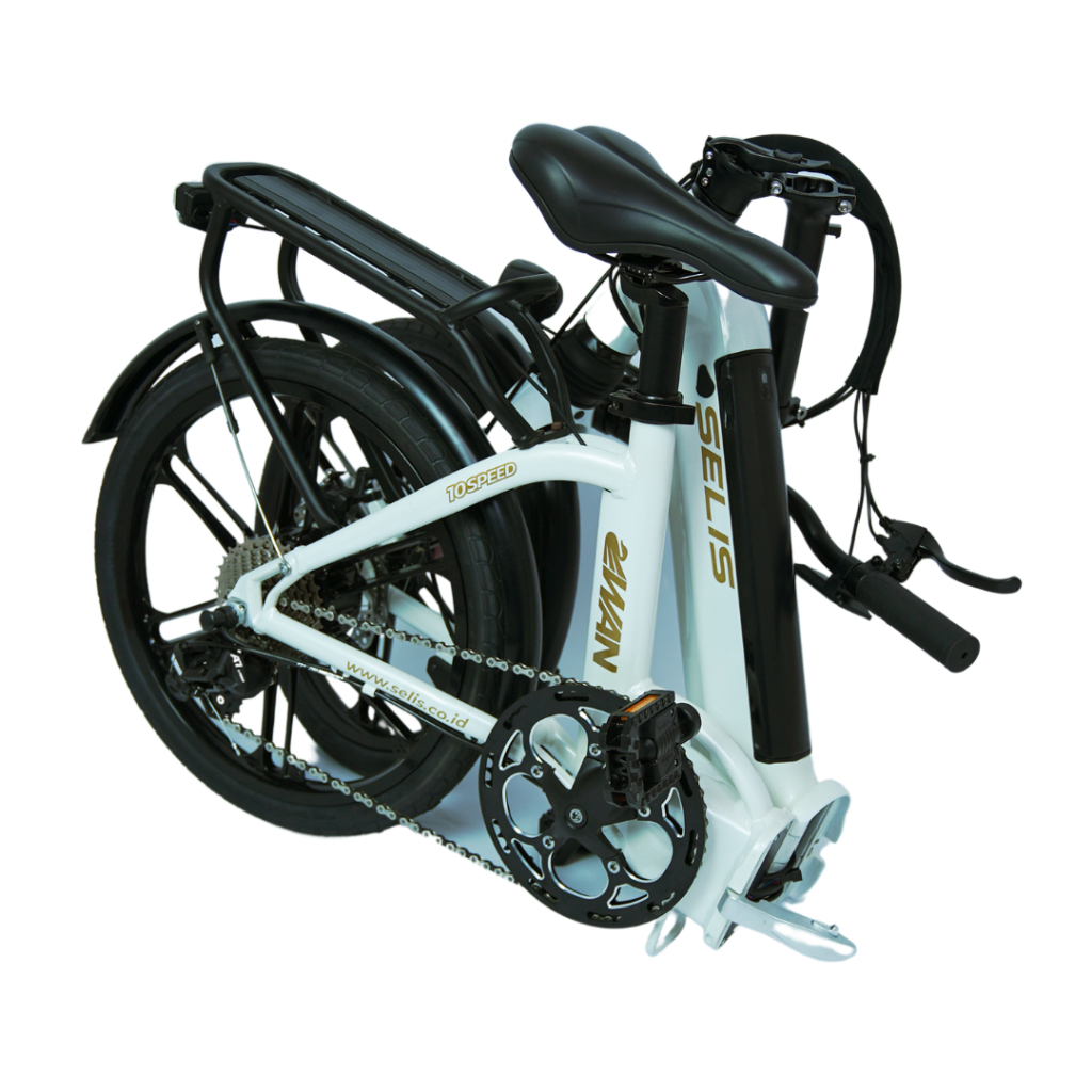 Jual Cuci Gudang - EBike Sepeda listrik lipat tipe Swan | Shopee Indonesia