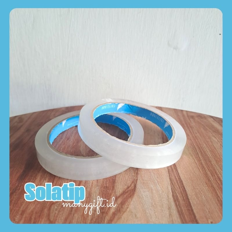 Jual ISOLASI/SOLATIP/STATIONARY TAPE 12mm | Shopee Indonesia