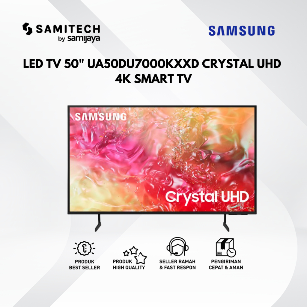 Jual SAMSUNG 50" Samsung 50" Crystal UHD 4K DU7000 4K Smart TV UA50DU7000KXXD UA50DU7000 KXXD ...