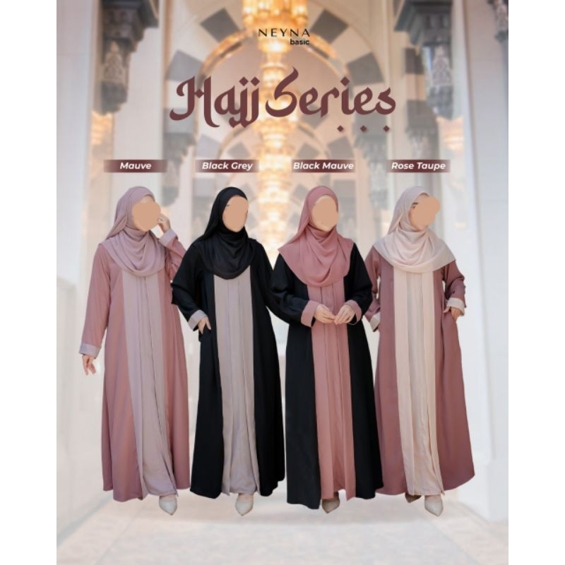 Jual Neyna - Hajj Series Dress Polos Abaya umroh Haji idul adha idul ...