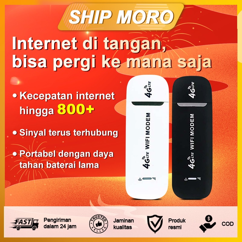 Jual Modem WiFi 4G LTE 300Mbps Kecepatan Tinggi Mendukung Semua SIM ...
