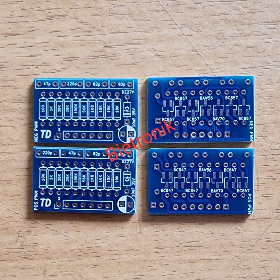 Jual PCB PWM TD POS dan NEG Dauble layer | Shopee Indonesia