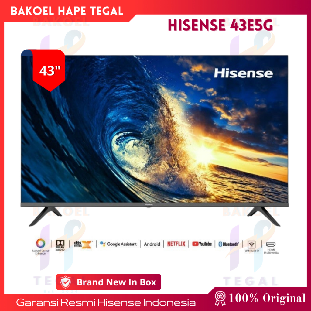 Jual Hisense 43 inch FHD Android 11 Smart TV 43 40 32 inch 43E5G 40E5G ...