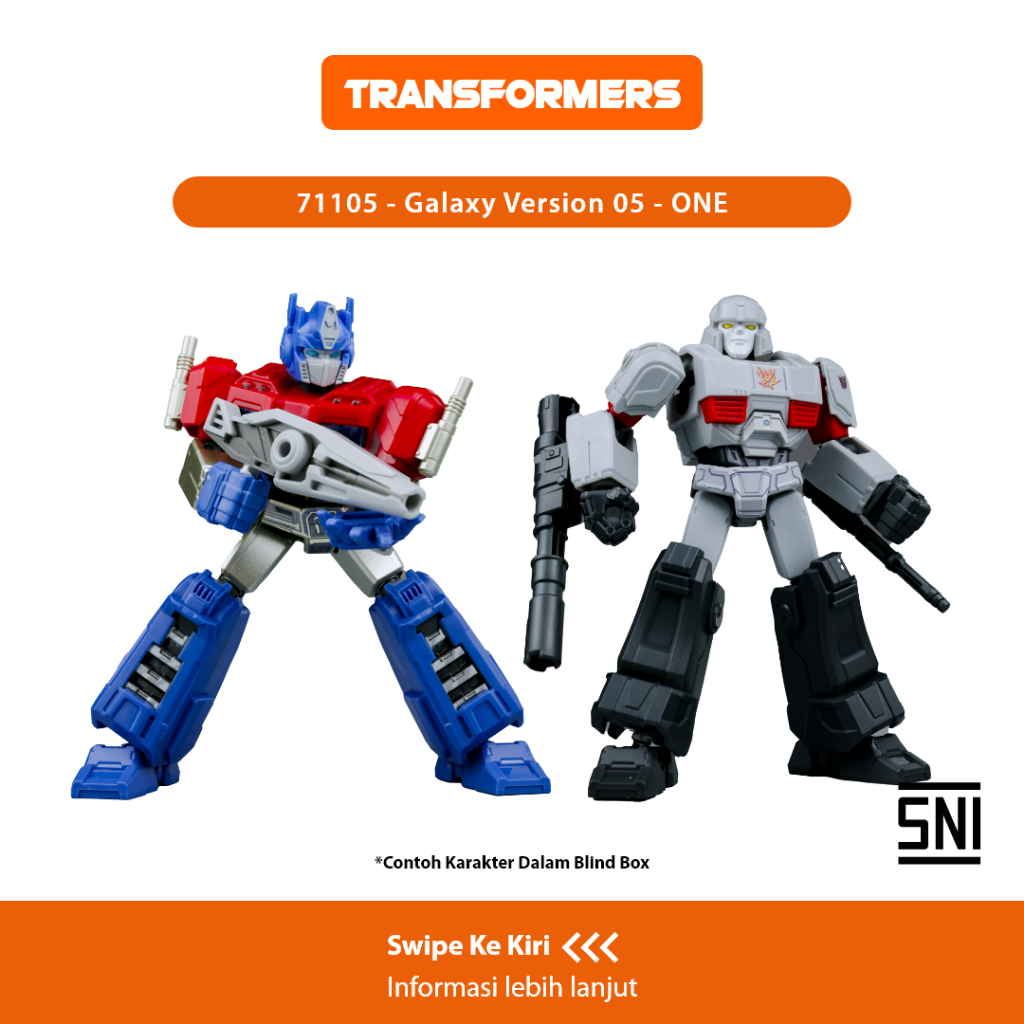 Jual BLOKEES Blind box Transformers ONE Gacha Figure Galaxy Version 05 ...