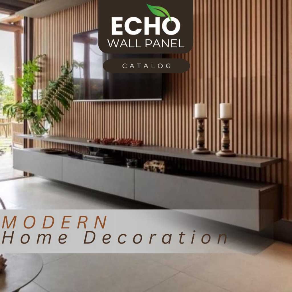 Jual [HARGA SPECIAL] WPC Panel Setengah Lingkar Wallpanel ECHO Seri K ...