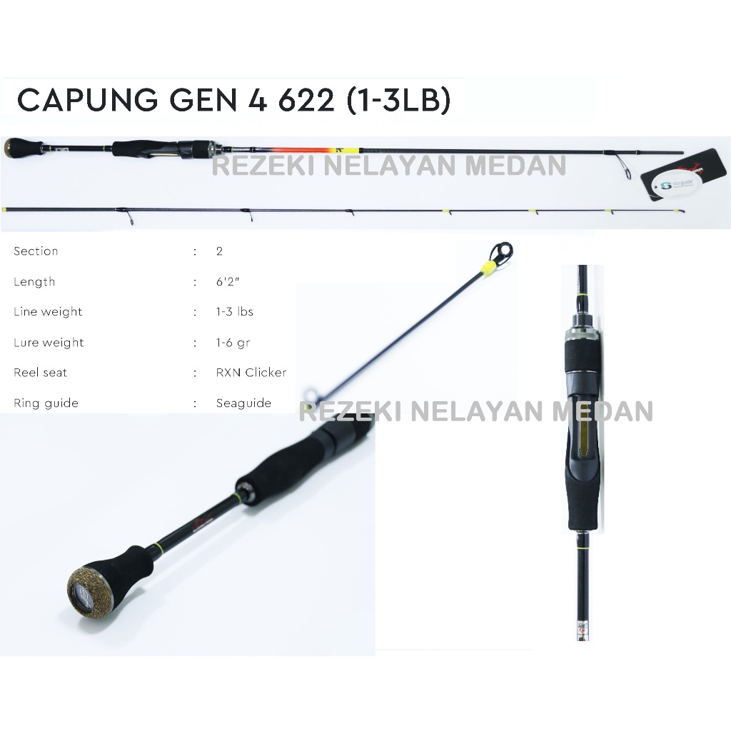 Jual Joran RELIX NUSANTARA Capung GEN 4 622 / 662 / 702 / 732 / 762 ...