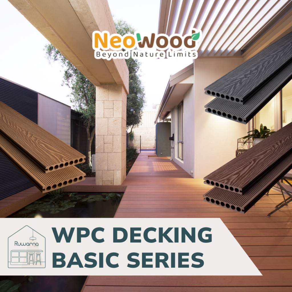 Jual WPC Outdoor Decking Neowood MARVEL Basic Series | Shopee Indonesia