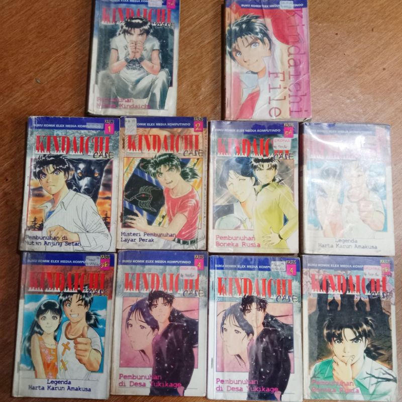 Jual KOMIK KINDAICHI CASE & FILE bbrpa seri/CHECK DESKRIPSI | Shopee Indonesia