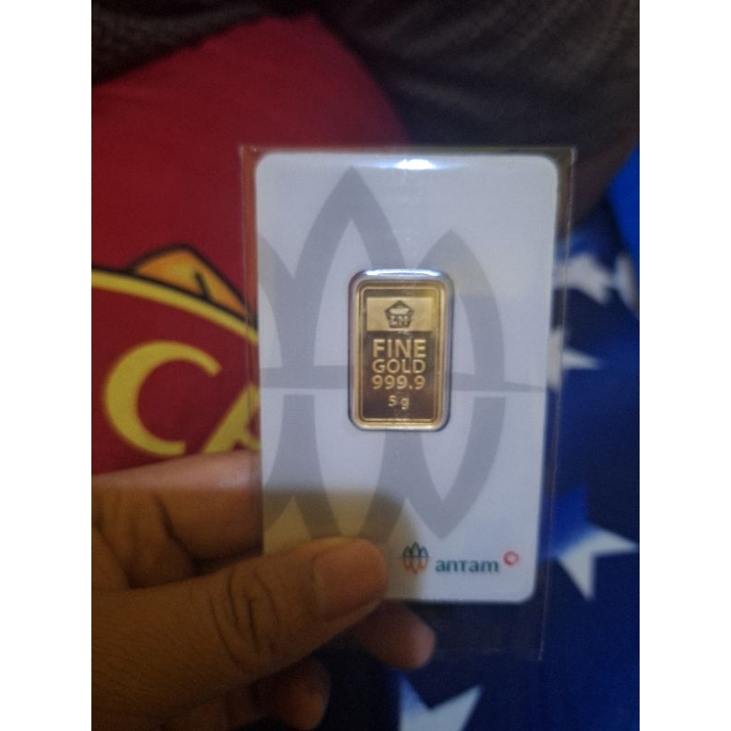 Jual LOGAM MULIA EMAS ANTAM 5GR TERBARU | Shopee Indonesia