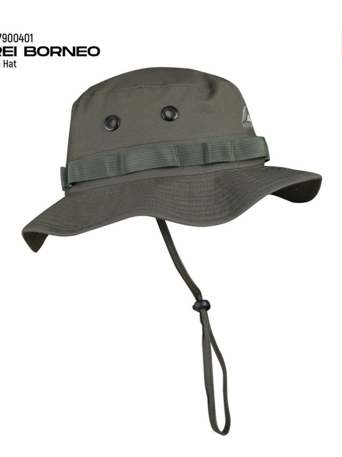 Jual TOPI JUNGLE AREI BORNEO / TOPI RIMBA AREI / TOPI GUNUNG / TOPI ...