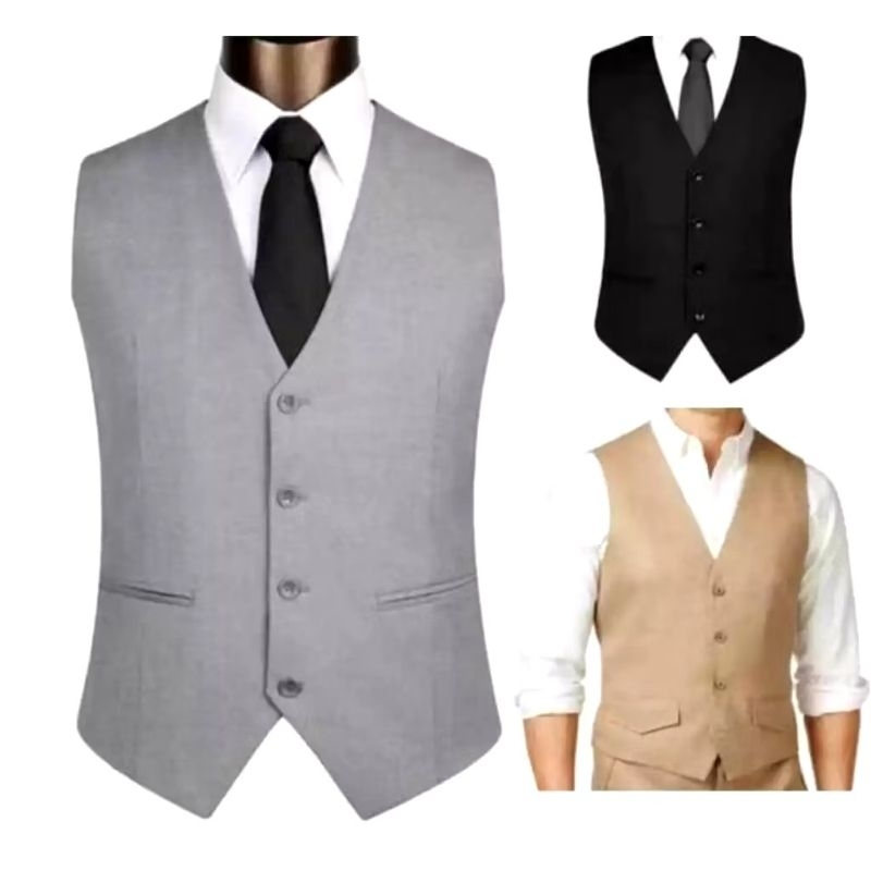 Jual Blazer Formal Pria/Rompi Kerja/Rompi Formal/American Drill ...