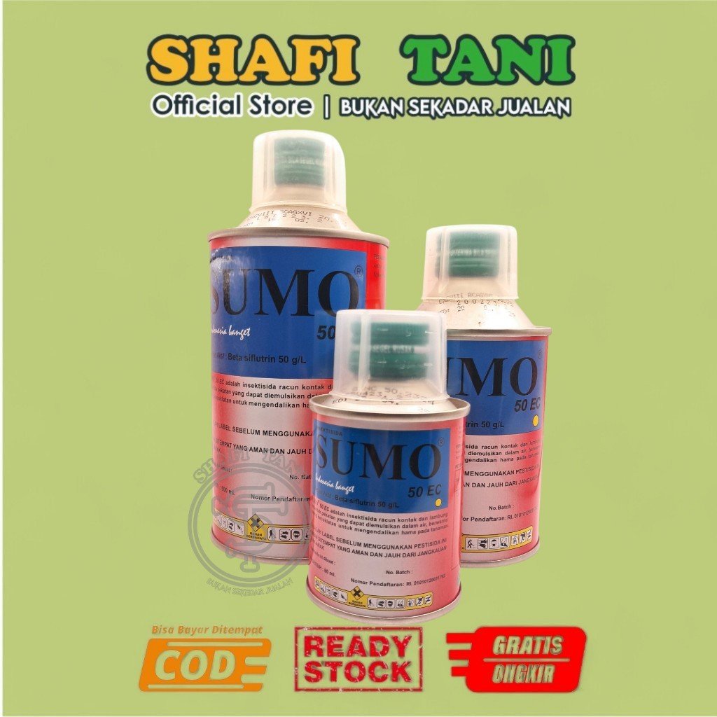 Jual insektisida sumo 50 ec 250 ml pembasmi ulat dan kutu pada tanaman ...