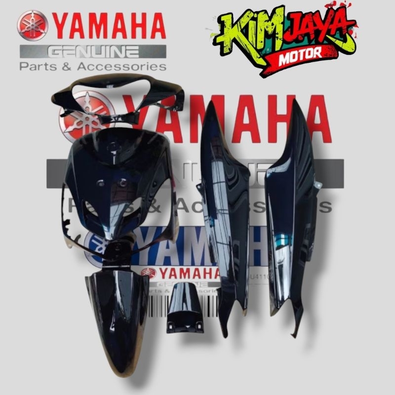 Jual Cover body halus yamaha Mio smile original hitam | Shopee Indonesia