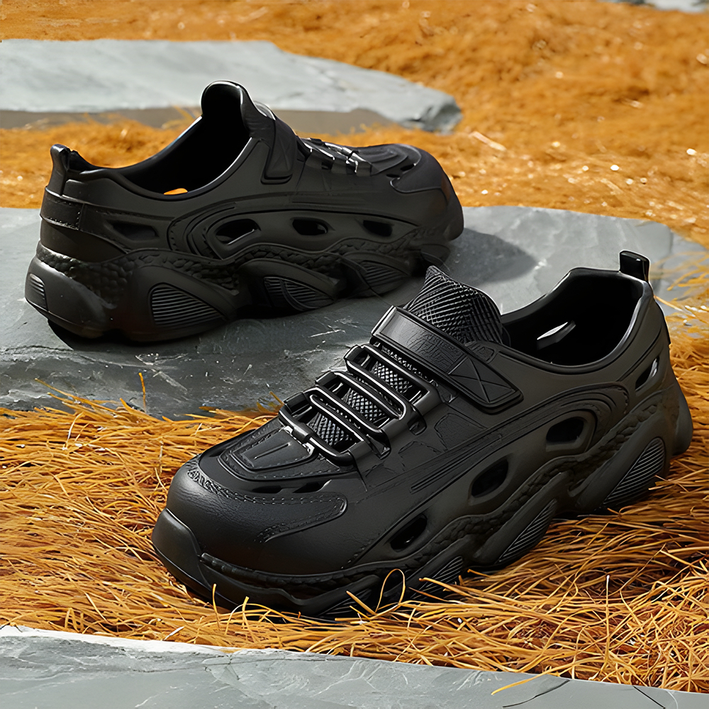 Jual Nakis Sendal Sepatu Slip On Clogs Casual Sporty Bahan Karet EVA ...