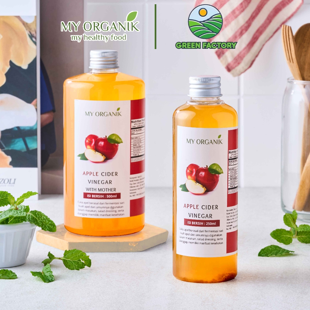 Jual My Organik Cuka Sari Apel Cuka Apel With Mother Apple Cider ...