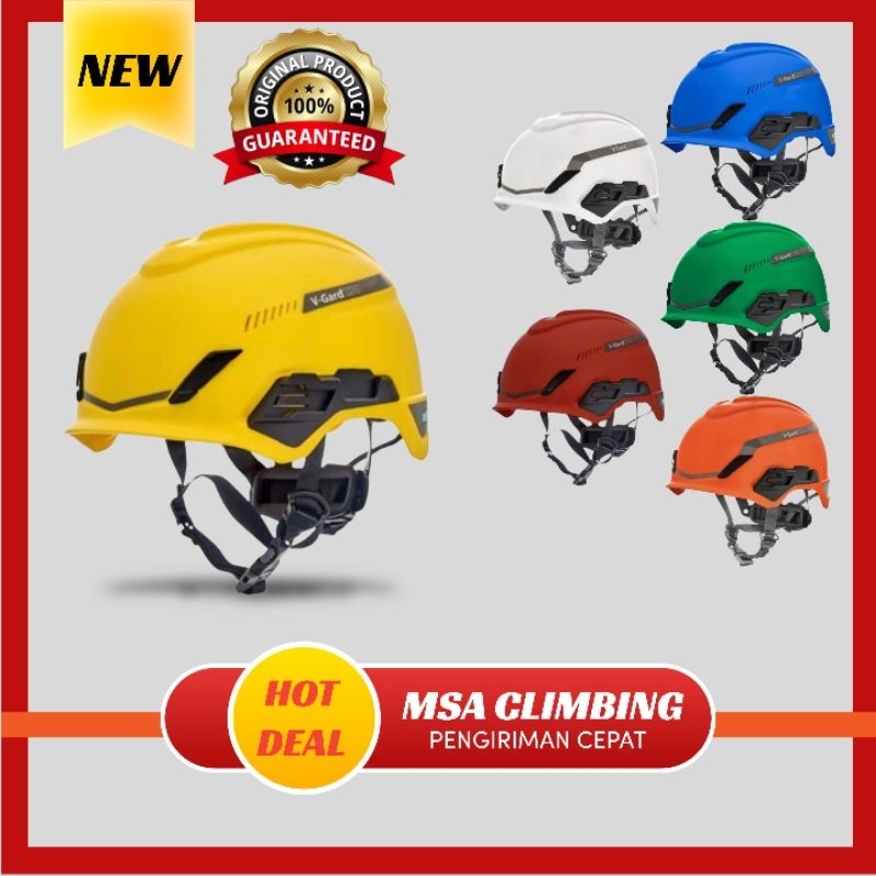Jual HELM CLIMBING MSA H1 SAFETY HELMET SNI | Shopee Indonesia