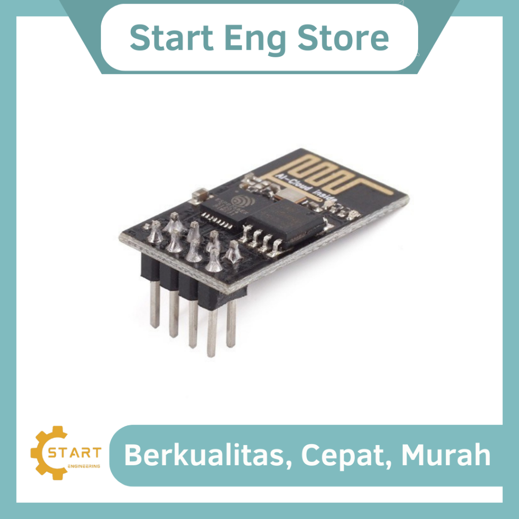 Jual ESP8266 ESP-01E Upgraded WiFi Wireless Transceiver Module | Shopee ...