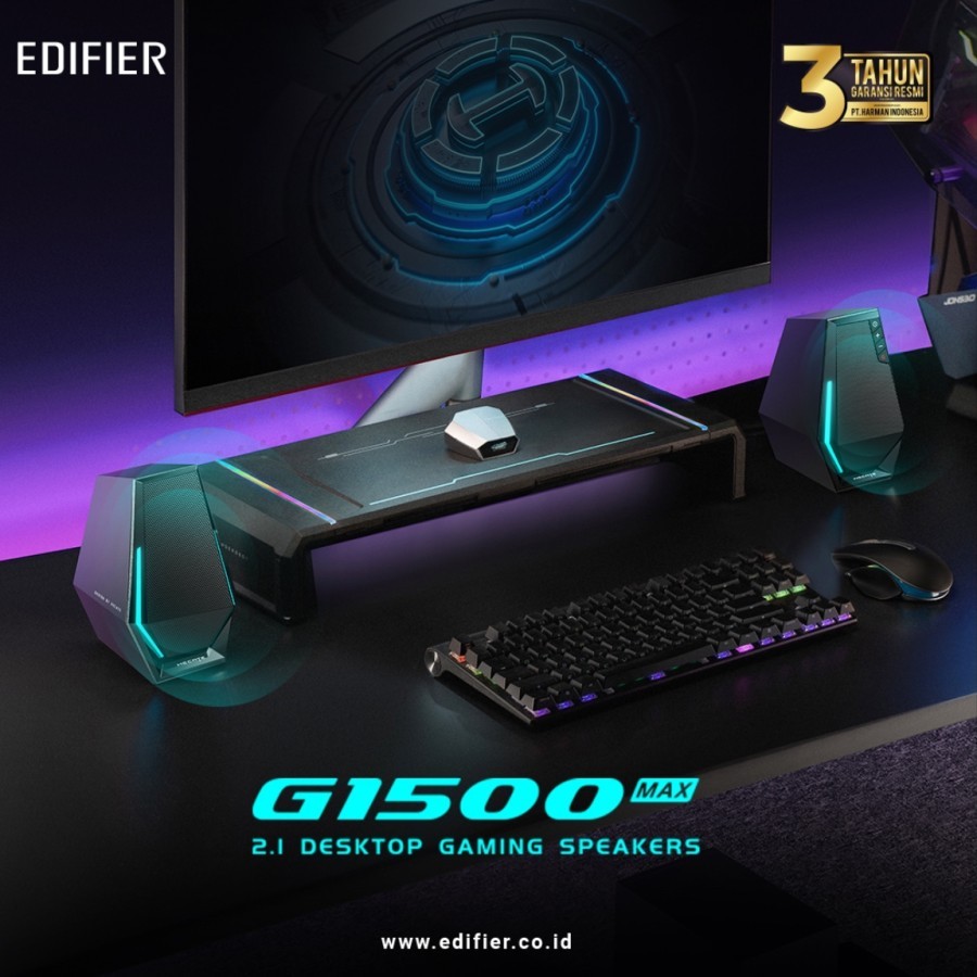 Jual Edifier Hecate G1500 Max Bluetooth Gaming Speaker 2.1 with RGB ...