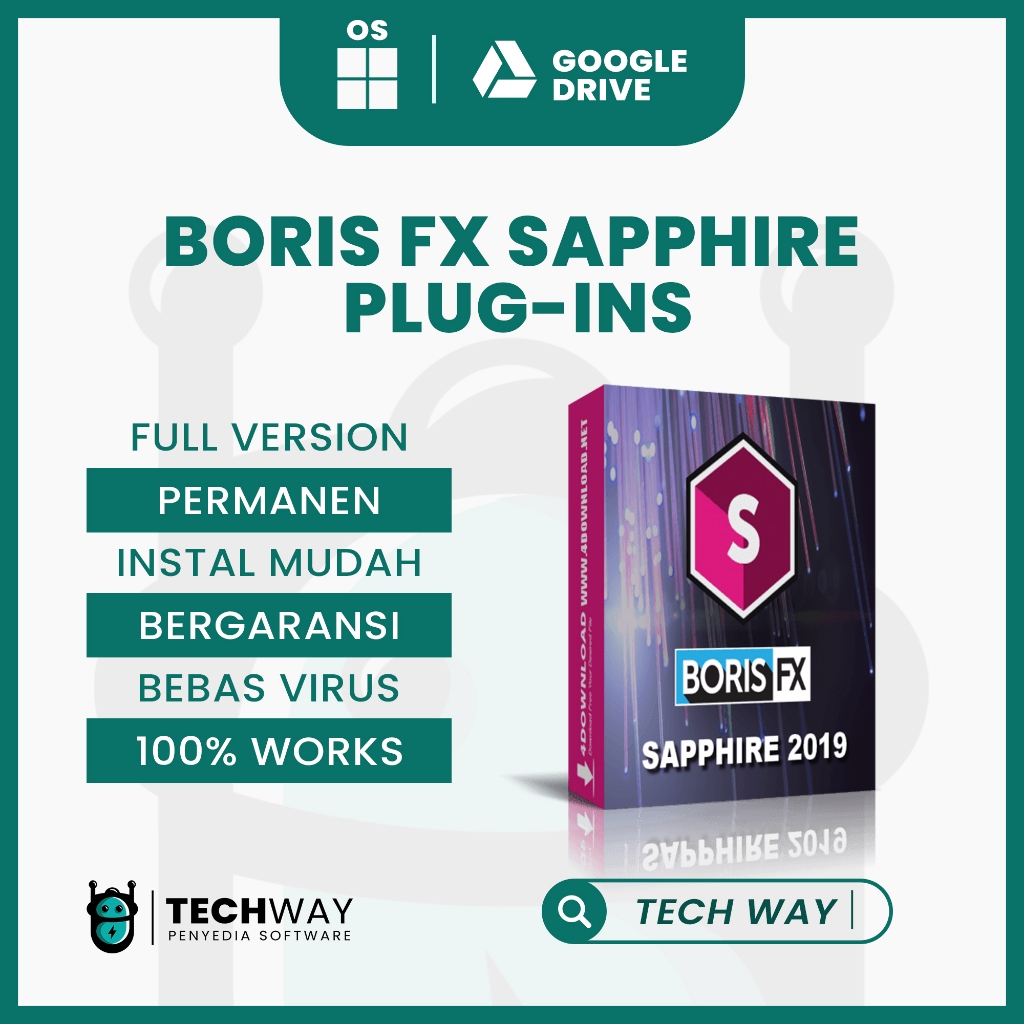 Jual Boris FX Sapphire 2024 Plug-ins for Adobe Premiere/ Photoshop/ After Effects / OFX ...