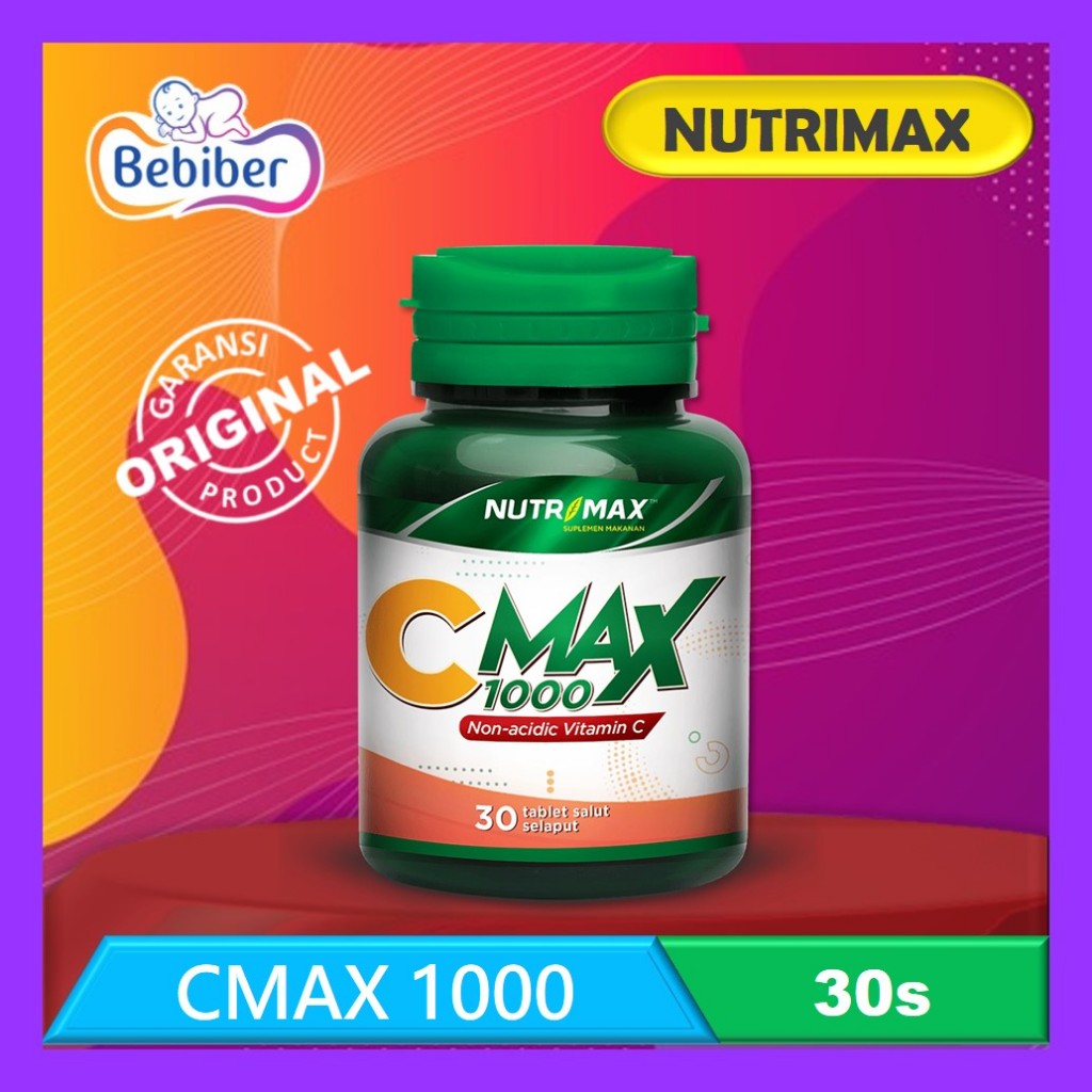 Jual Nutrimax C Max 1000 Mg Isi 30 Tablet - Vitamin C - Cmax 1000Mg ...