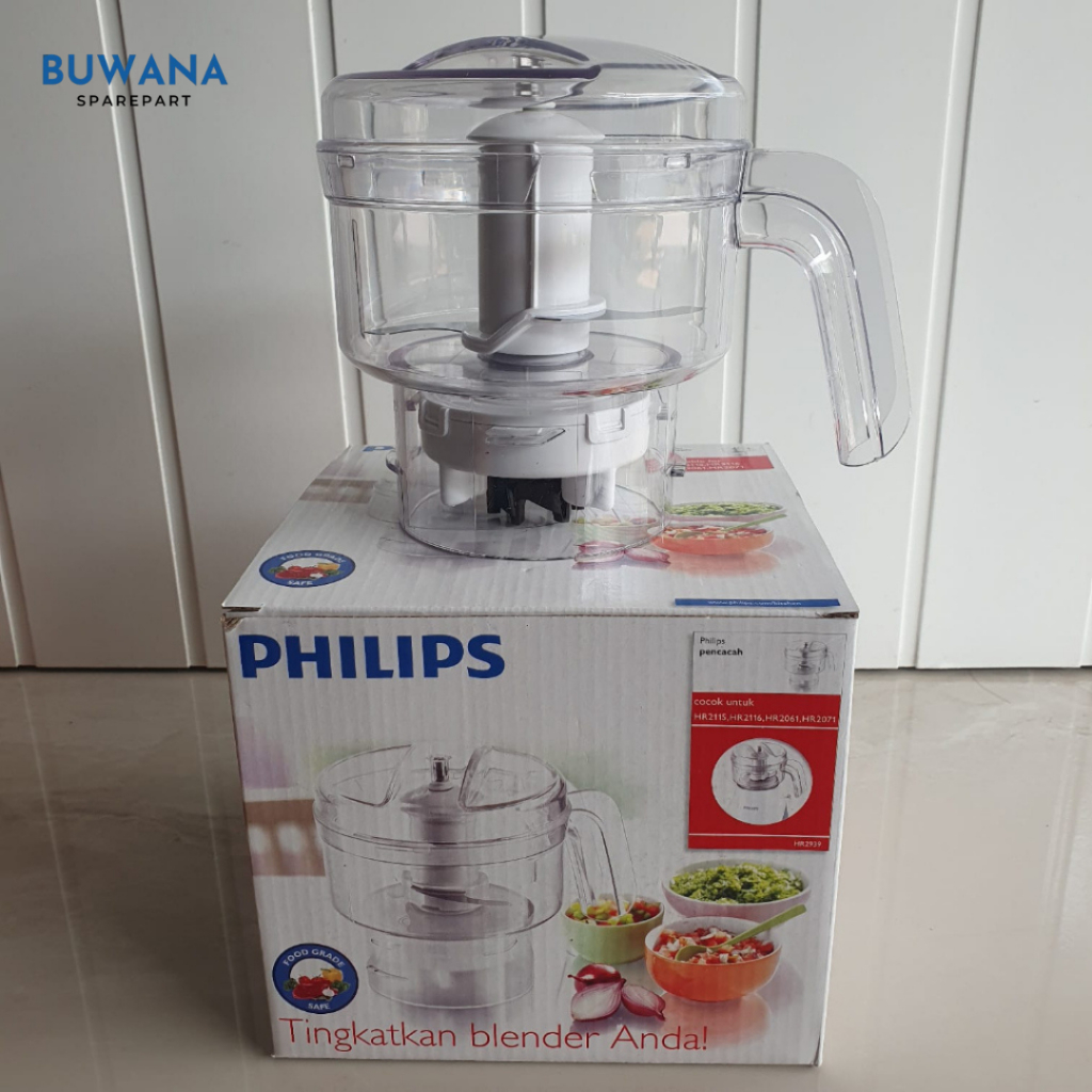 Jual Original PHILIPS MEAT CHOPPER HR2939 / Penggiling CHOPPER UNTUK ...