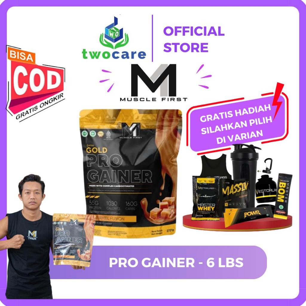 Jual Muscle First Pro gainer 6lb 2,7kg Menambah Berat Badan M1 Pro ...
