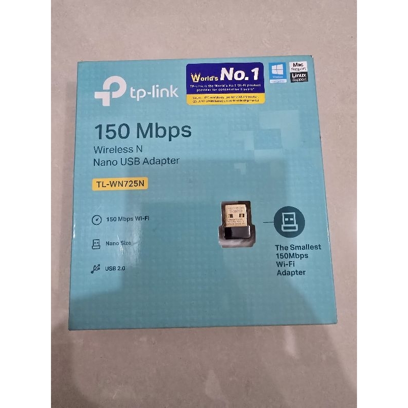 Jual TP-Link TL-WN725N Nano USB Adapter Wireless 150 Mbps | Shopee Indonesia