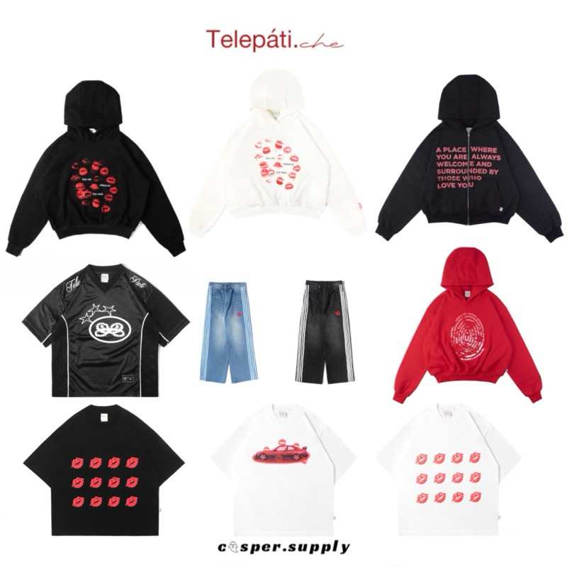 Jual [ Original ] Telepati Boxy Hoodie Kismee | Tee | Baggy Jeans ...