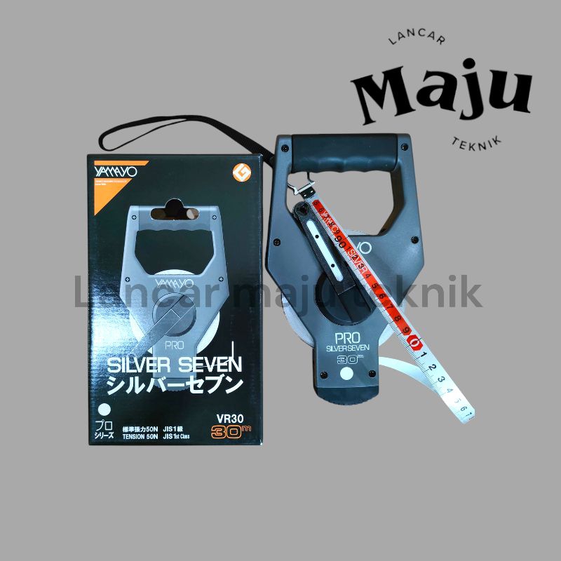 Jual Meteran yamayo silver seven 30mtr steel plat/baja Original YAMAYO ...