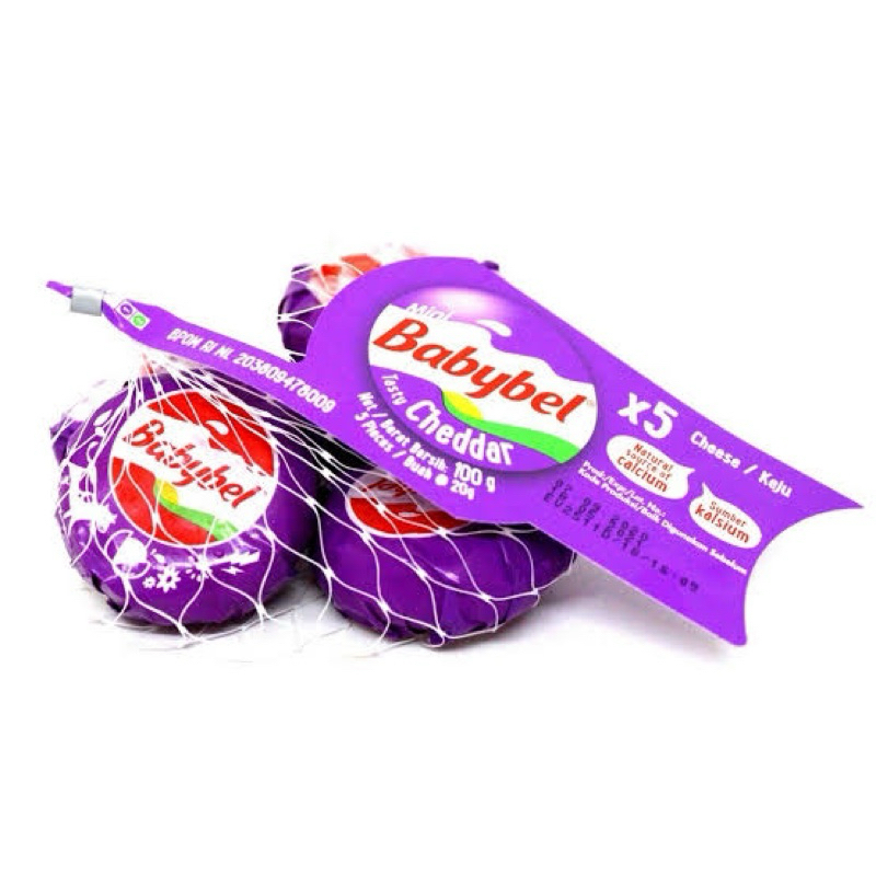 Jual BABYBEL Mini Cheddar Isi 5 Pcs @100 Gram | Shopee Indonesia