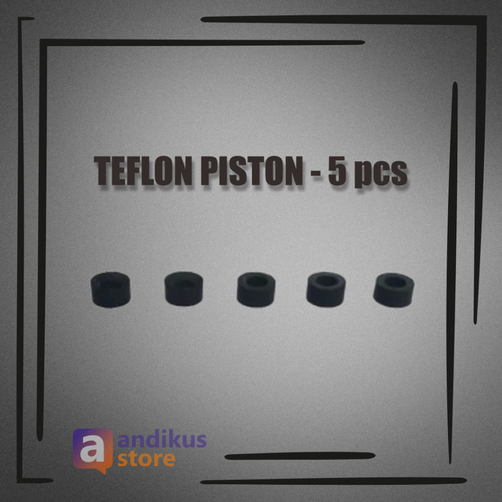 Jual Teflon Piston Pompa PCP, Teplon Piston, Spare part Pompa PCP ...