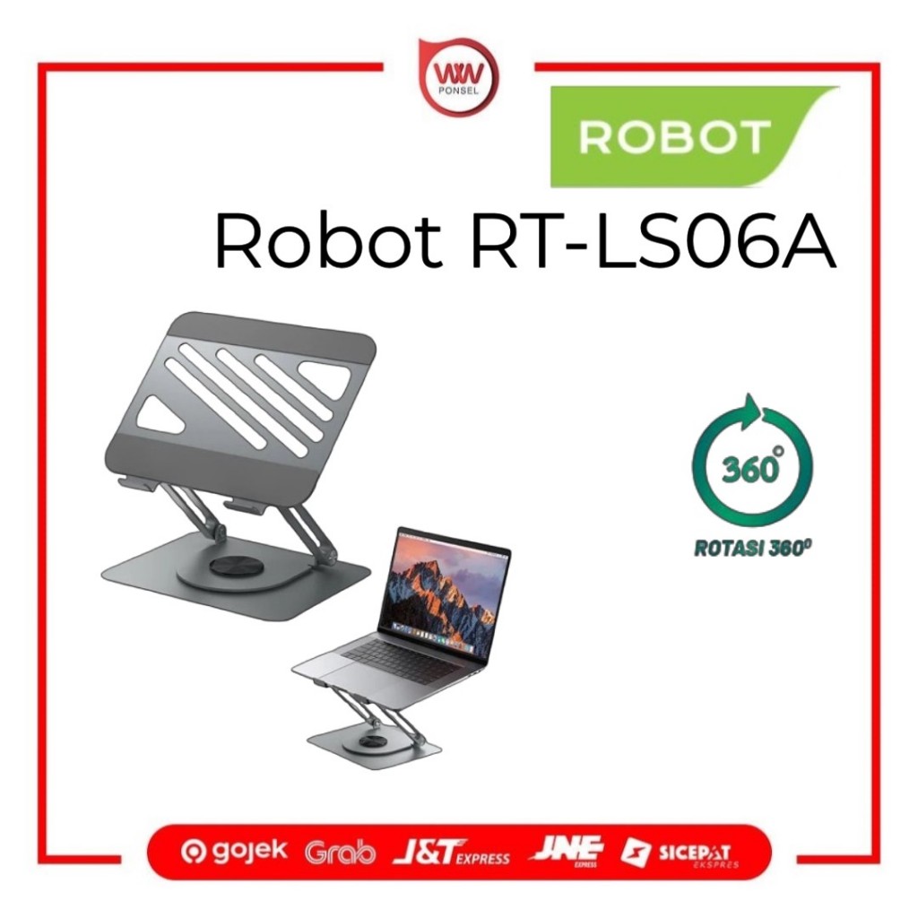 Jual ROBOT RT-LS06A (Upgrade of RT-LS06) Aluminium Alloy Rotatable 360° Liftable & Foldable ...
