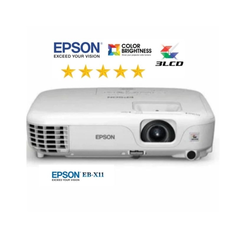 Jual Proyektor Epson EB X11/XGA 1024 x 768 3lcd | Shopee Indonesia