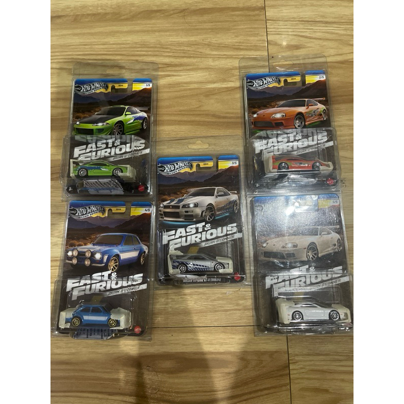 Jual hot wheels silver series Fast furious brain o conner set JAPAN ...