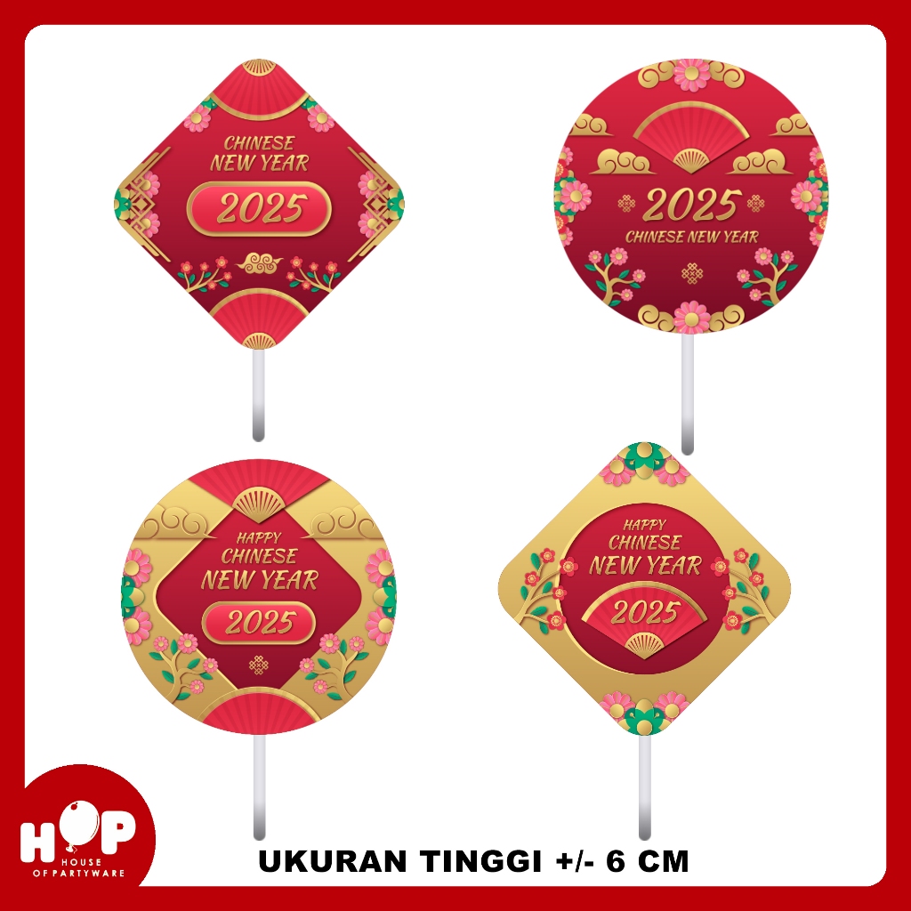 Jual Cake Topper CNY / Chinese New Year / ULAR / Hiasan Kue Imlek SNAKE ...