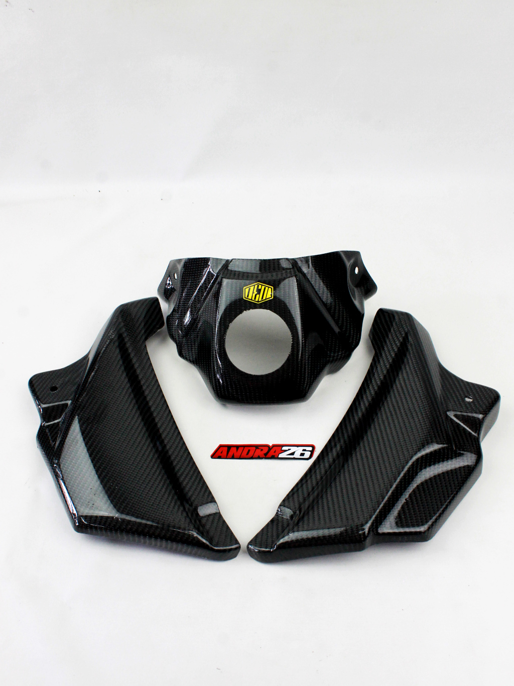 Jual COVER TANGKI CARBON Yamaha Tank Cover Set YZ125 YZ250 2022-2024 ...