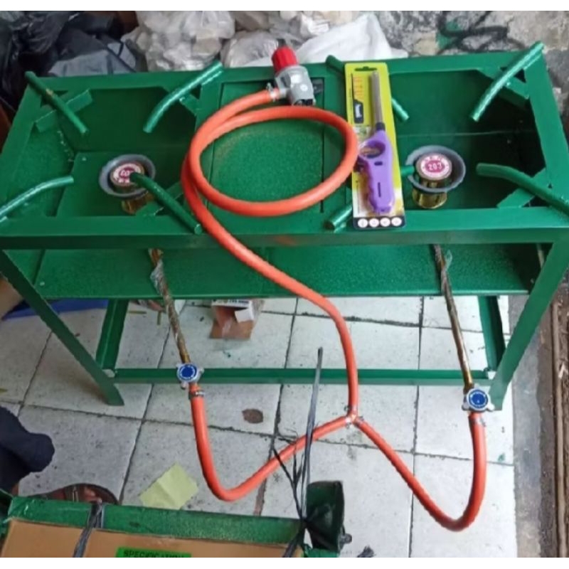 Jual Kompor nasi goreng /pecel lele semawar 203 lengkap 2 tungku ...