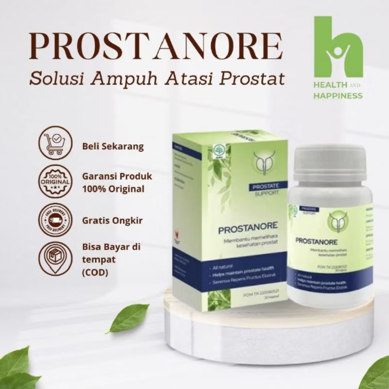 Jual Prostanore Asli Original Solusi Atasi Prostat Sering Buang Air ...