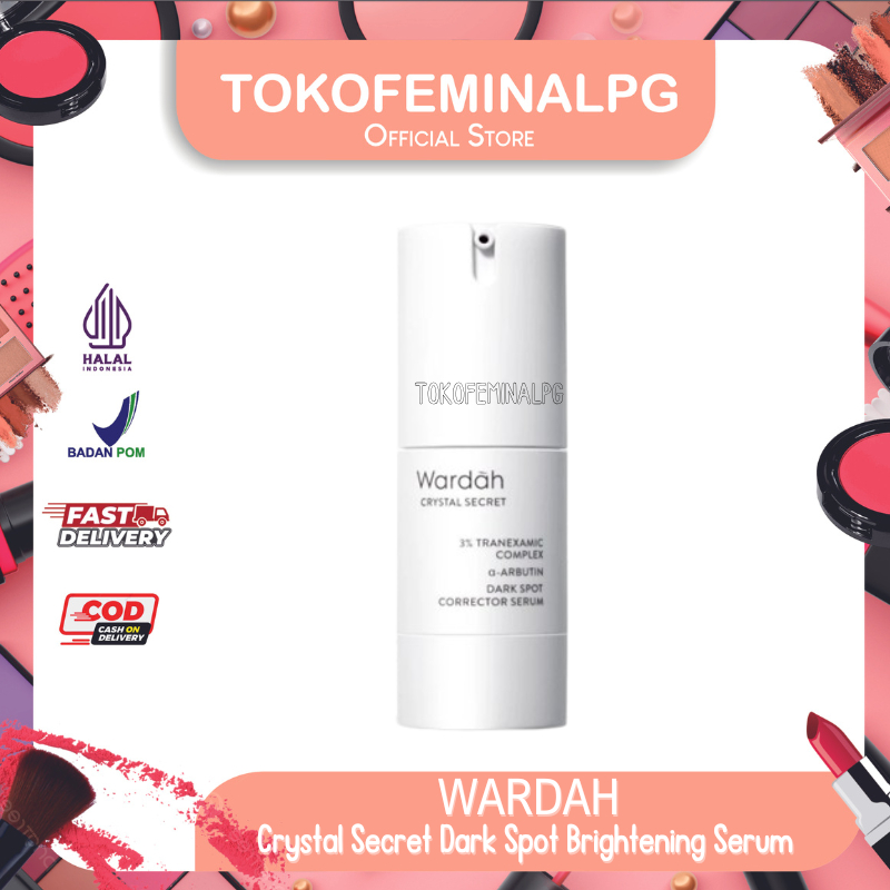 Jual Waradah 3% Tranexamic Acid + Alpha Arbutin Crystal Secret Dark ...