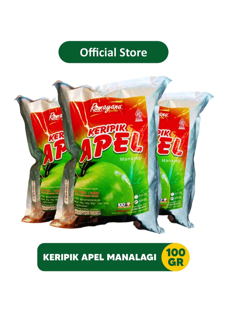 Jual Keripik Apel Manalagi 100gr | Oleh Oleh Khas Batu Malang | Shopee ...