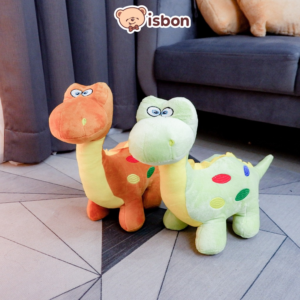 Jual ISTANA BONEKA Dinosaurus Baby Dino Brontosaurus Warna Warni Lucu ...