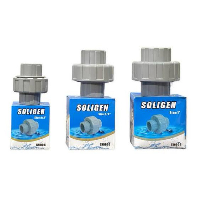 Jual SOLIGEN Watermur PVC Soligen 1/2" 3/4" 1" inci | Water Mur Pompa ...