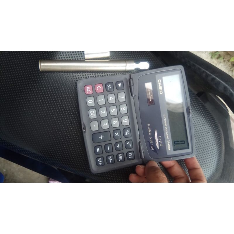 Jual kalkulator Casio Dual LEAF SL-240LB | Shopee Indonesia