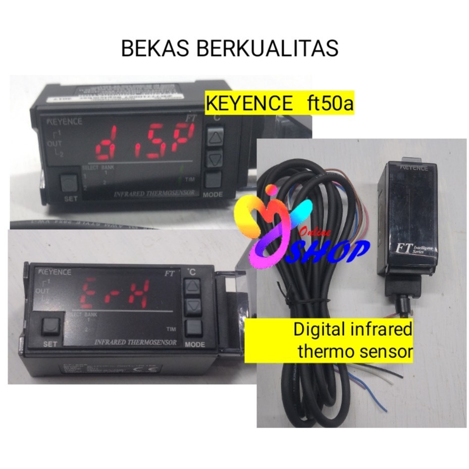 Jual FT-50A ft 50a digital infrared thermosensor keyence | Shopee Indonesia