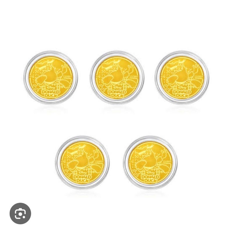 Jual Chow tai fook Donald duck coin collection | Shopee Indonesia