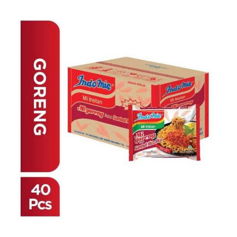 Jual INDOMIE INDOFOOD RICA RICA ISI 1 KARTON / INDOFOOD MIE RICA RICA ...